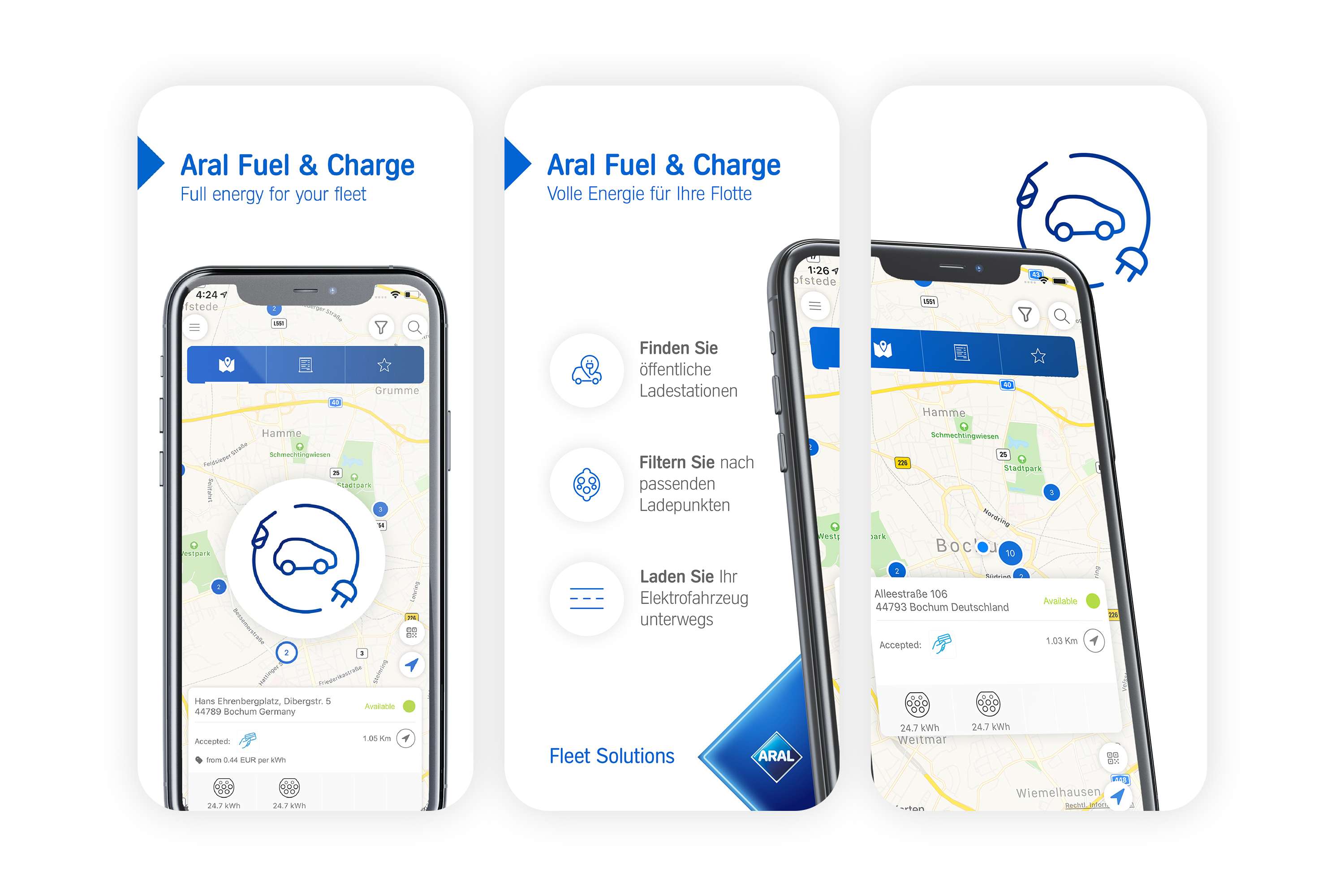 Fuel & Charge - App zur Tank- & Ladekarte | Tankkarten von Aral Fleet ...
