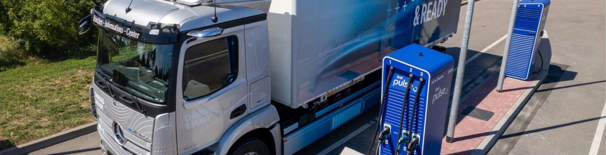 Elektro-Lkw Ladestation - E-Lkw laden