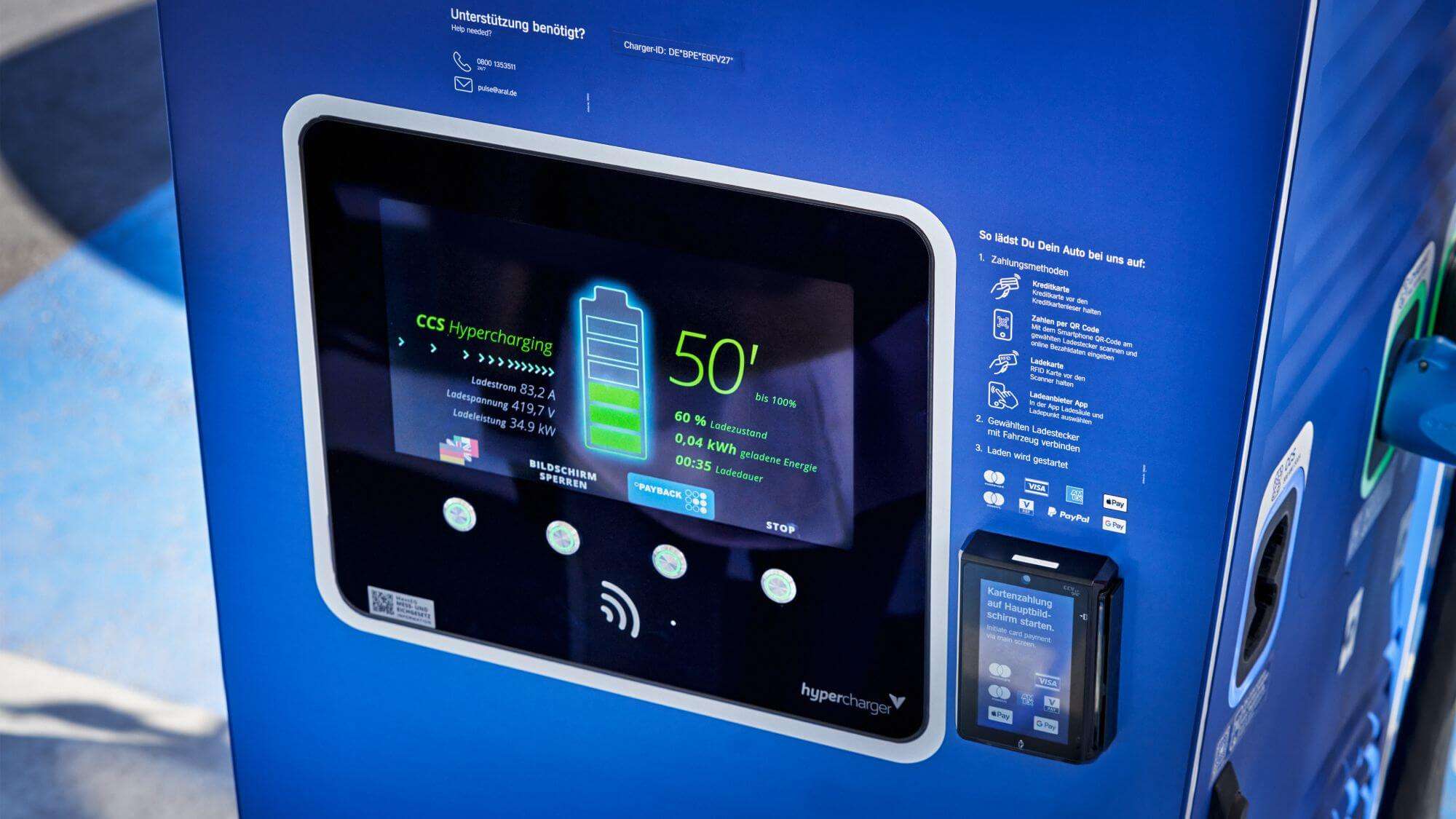 Schnellladestation & Ladesäulen für dein E-Auto | Aral pulse