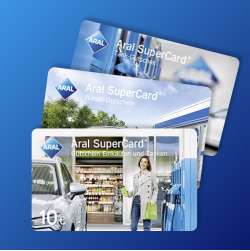 Informationen zu den verschiendenen Aral SuperCards