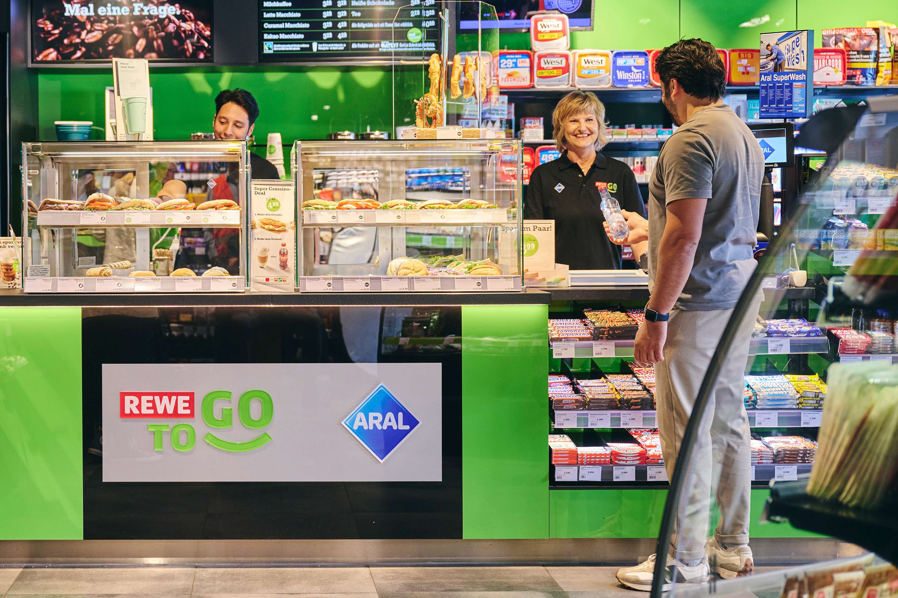 Aral und Lekkerland setzen ihre erfolgreiche Partnerschaft bei REWE To ...