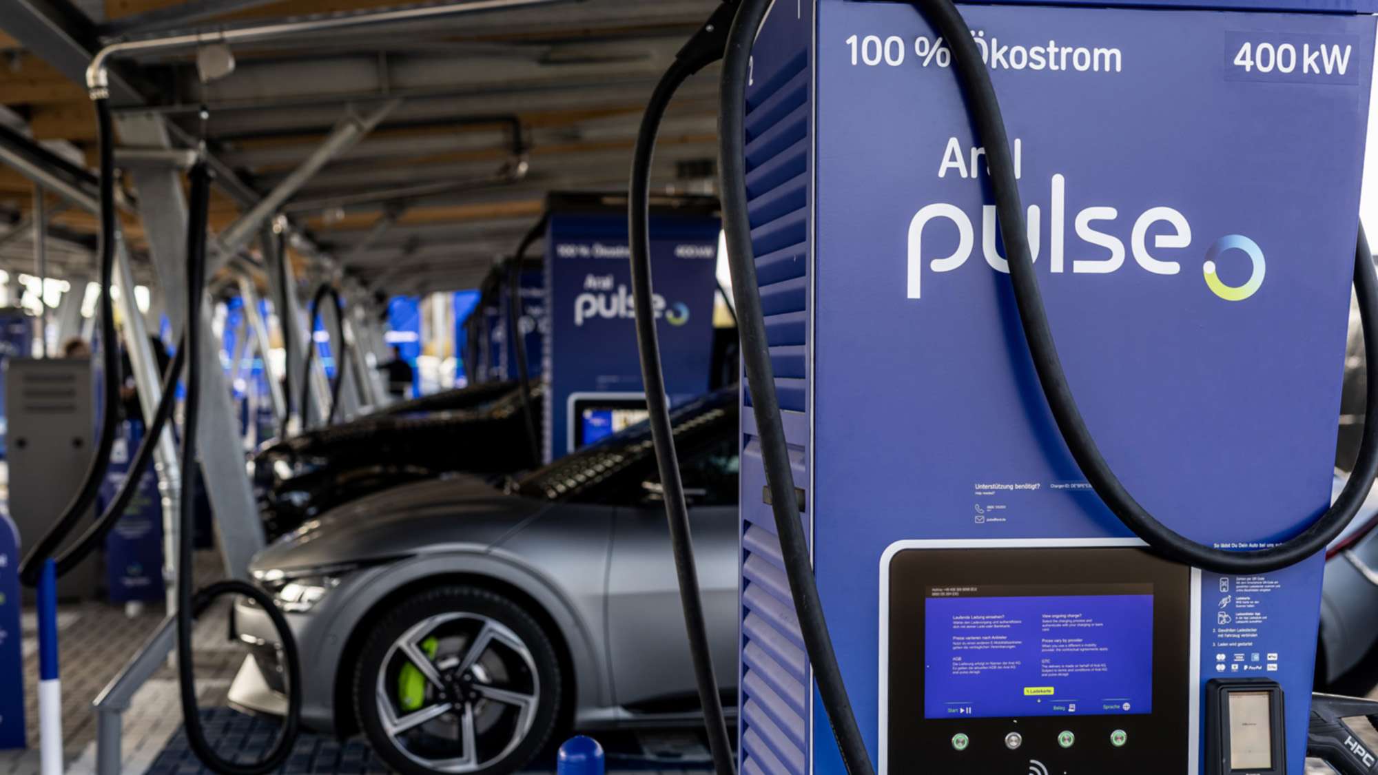 Neue Ultraschnell-Ladesäulen von Aral pulse in Mannheim
