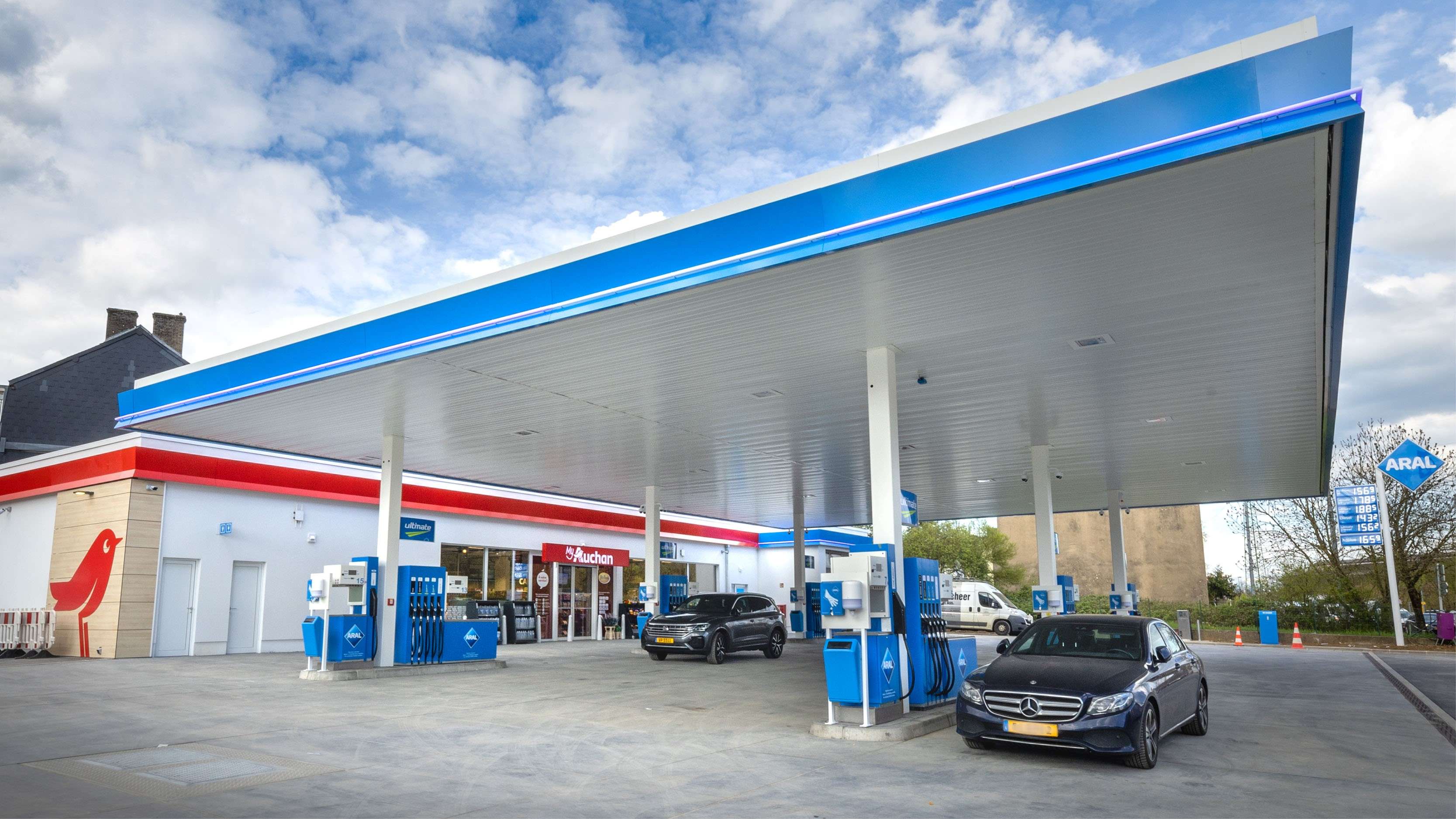 Les stations-service Aral - Sud