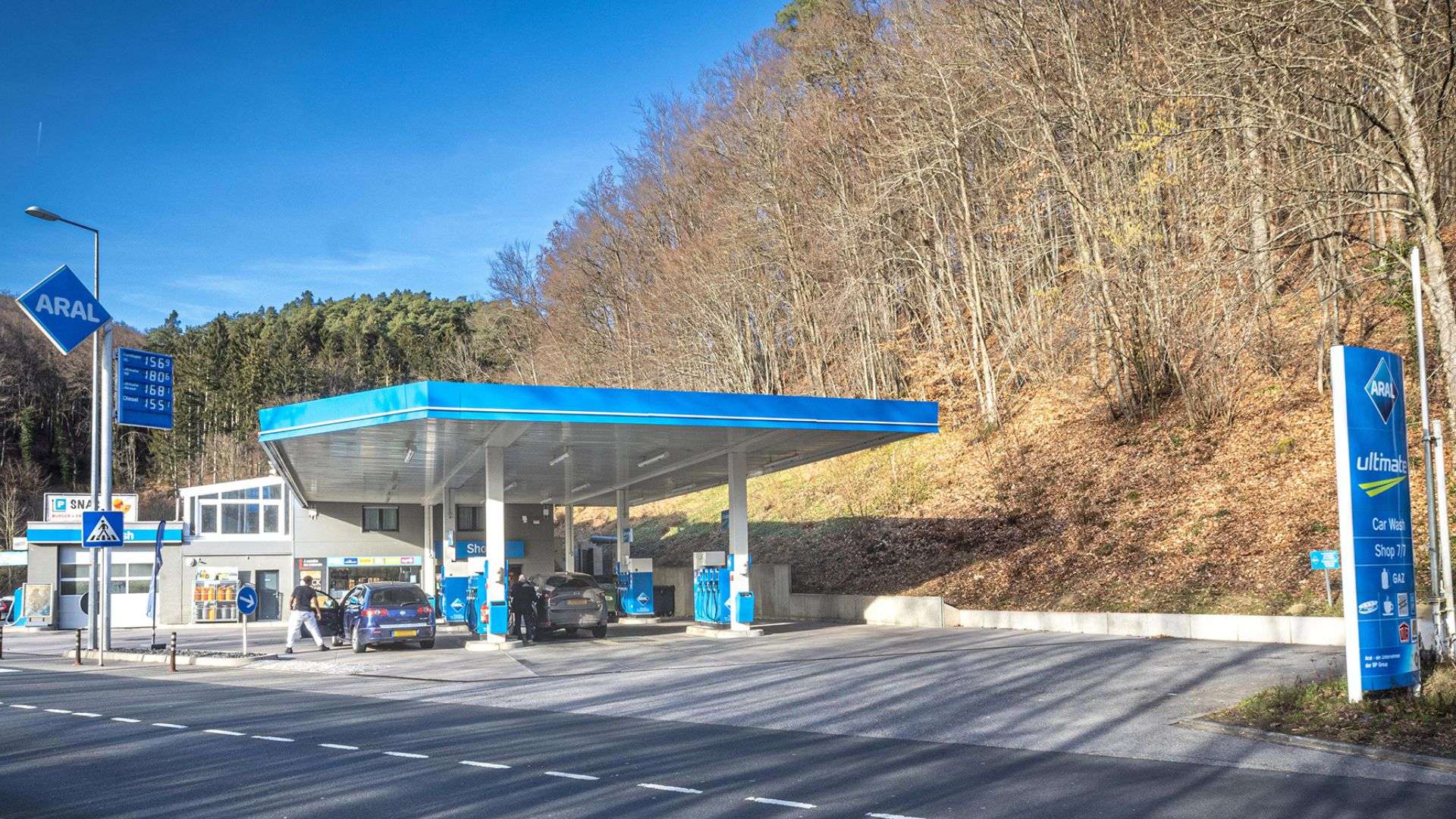 Les stations-service Aral - Ouest